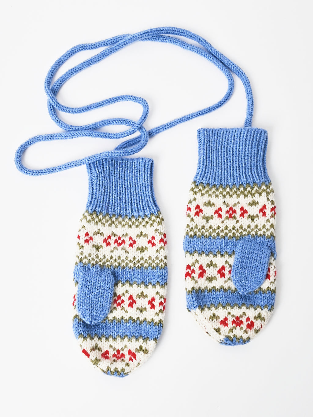 Bode - Multi Wedgewood Mittens – Frances May