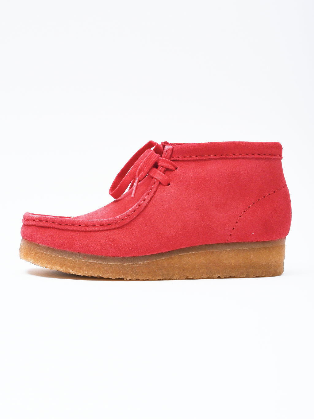 Clarks - Red Suede Wallabee Boot – Frances May