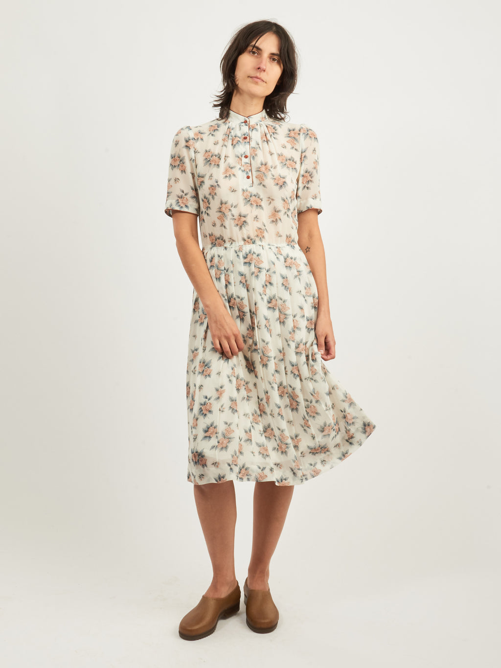 FM Vintage - Sheer Floral Dress – Frances May