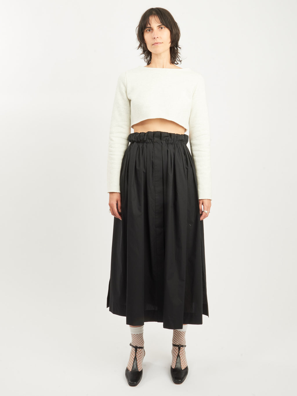 Gil Rodriguez - Ash Grey Joanna Crop Sweatshirt – Frances May