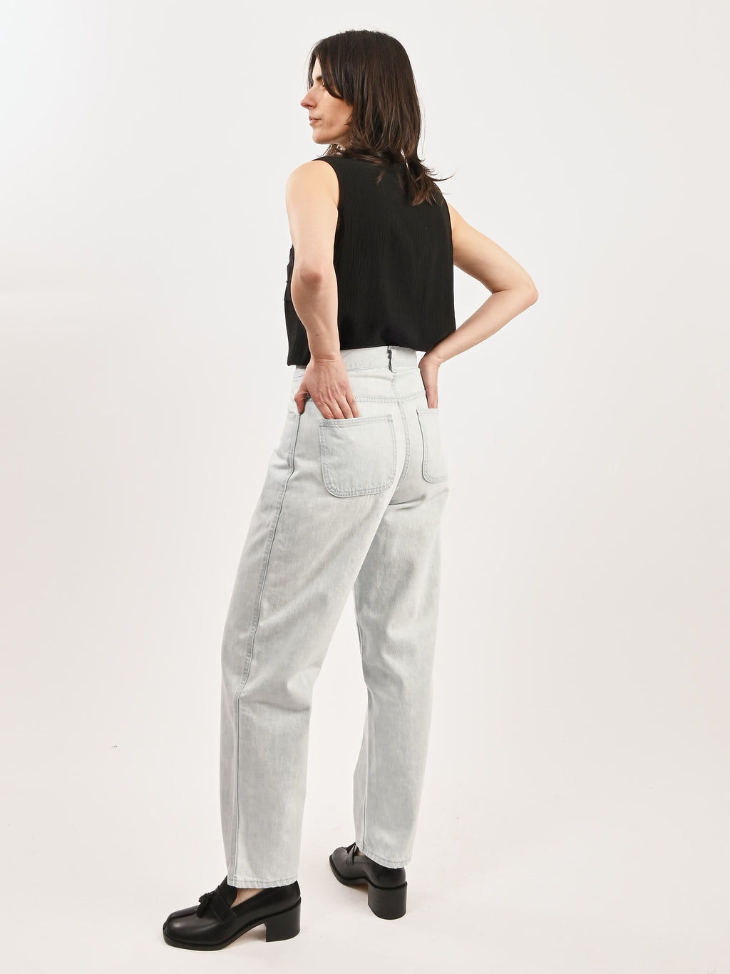 Jesse Kamm - Pale Blue Japanese Denim California Wide – Frances May