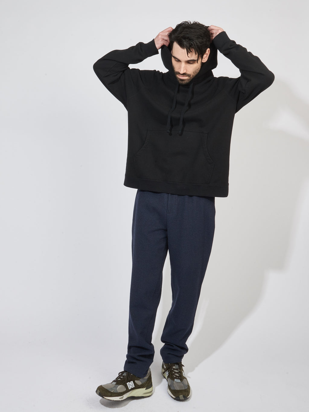 Frances May Houseline - Black Hoodie